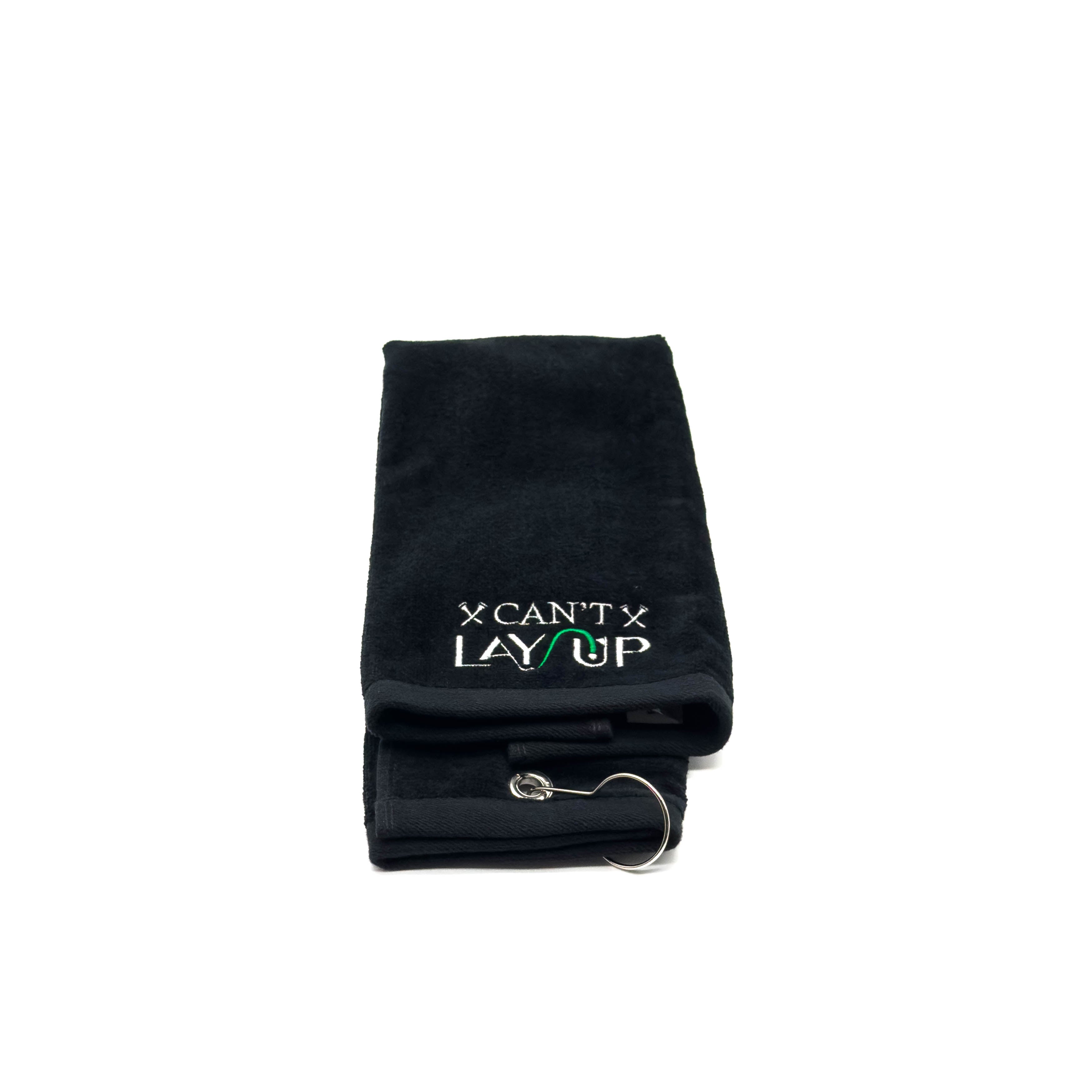 Premium Tri-Fold Golf Towel | Can’t Lay Up – Can't Lay Up